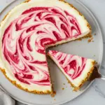 No-Bake Lemon Raspberry Cheesecake