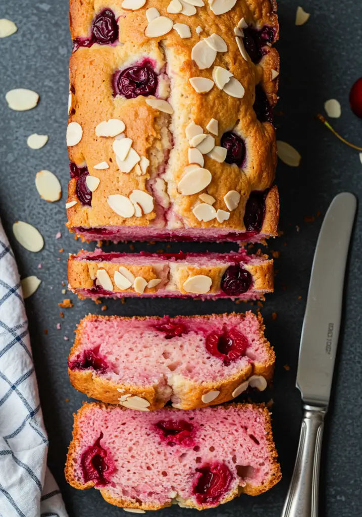 Cherry Almond Bread - Martharecipes