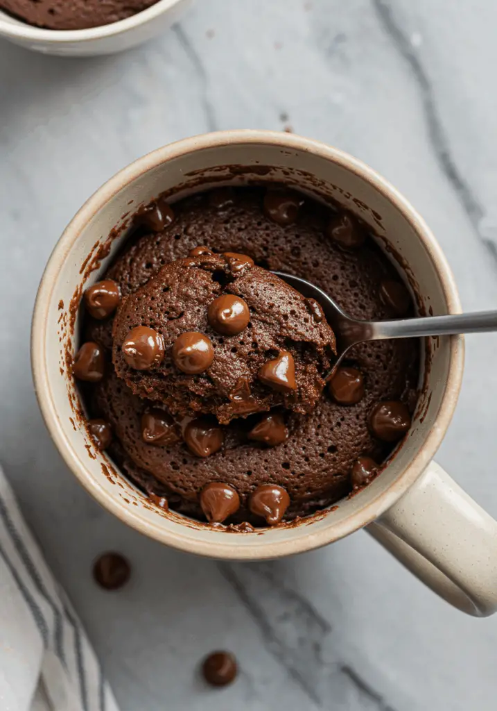 Chocolate Chip Mug Cake - Martharecipes