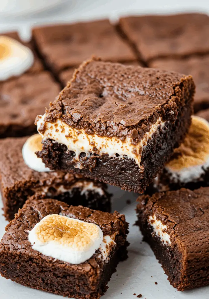 S'mores Brownies - Martharecipes