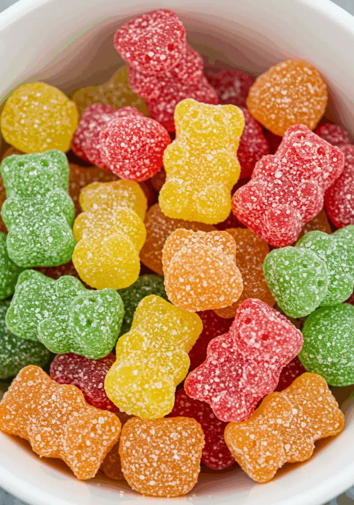 Frozen Gummy Bears - Martharecipes