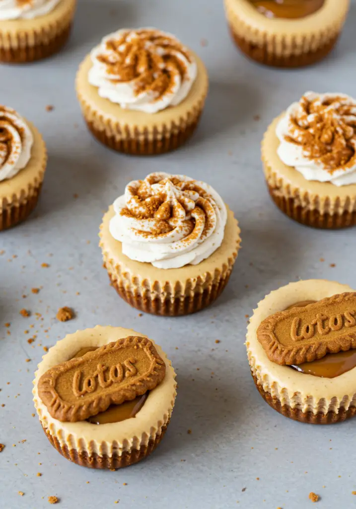 Biscoff Mini Cheesecakes
