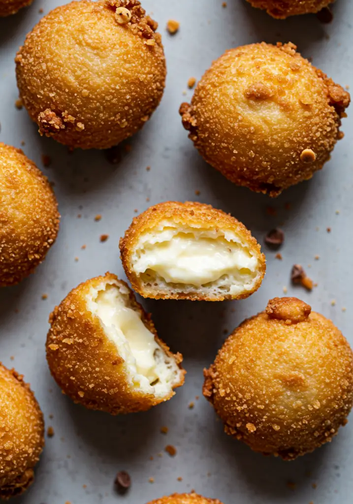 Fried Cheesecake Bites