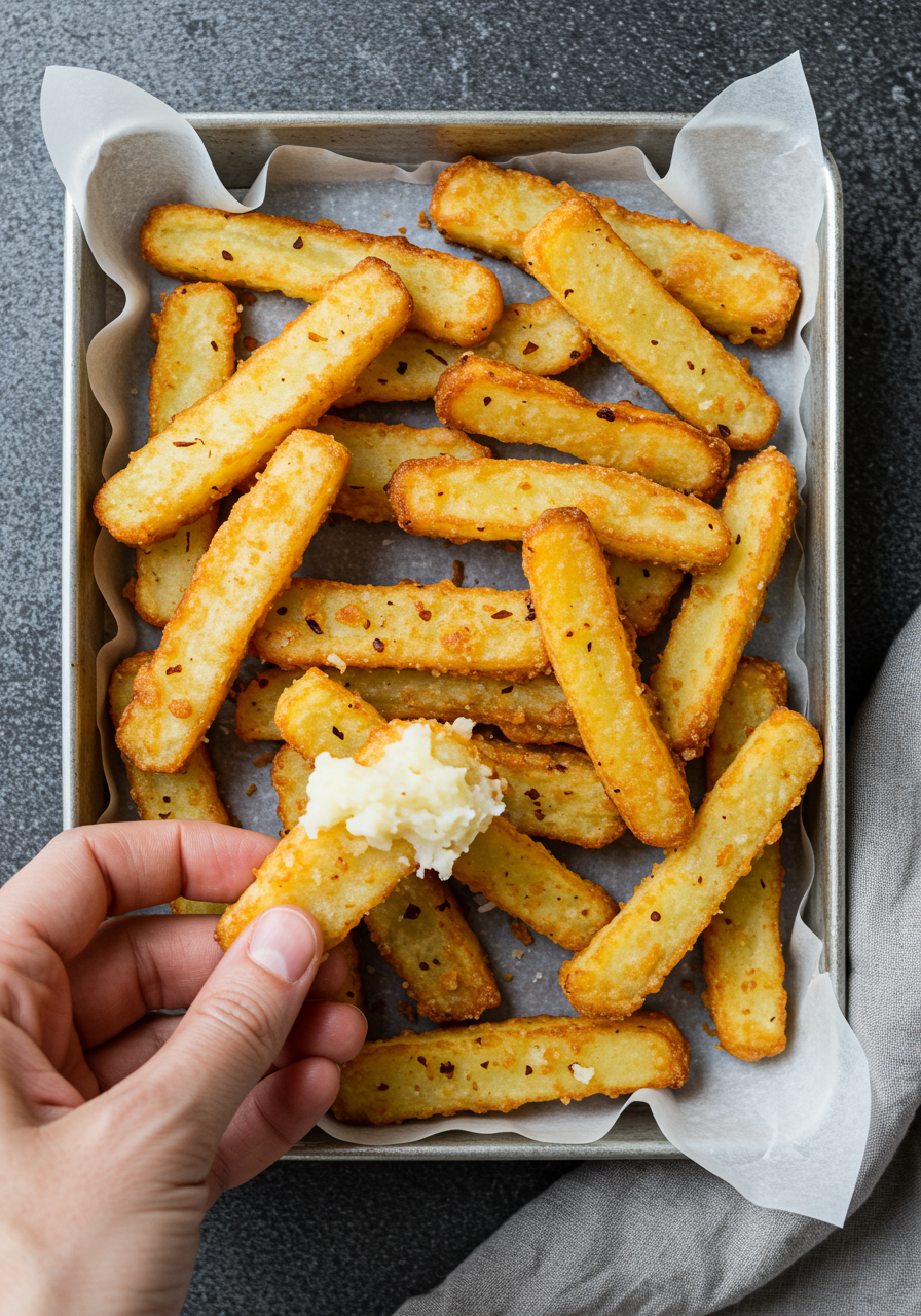 Mashed Potato Fries - Martharecipes