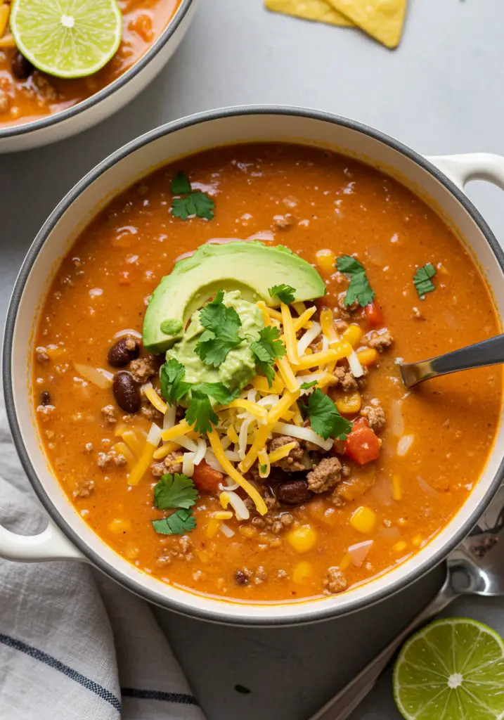 Creamy Taco Soup
