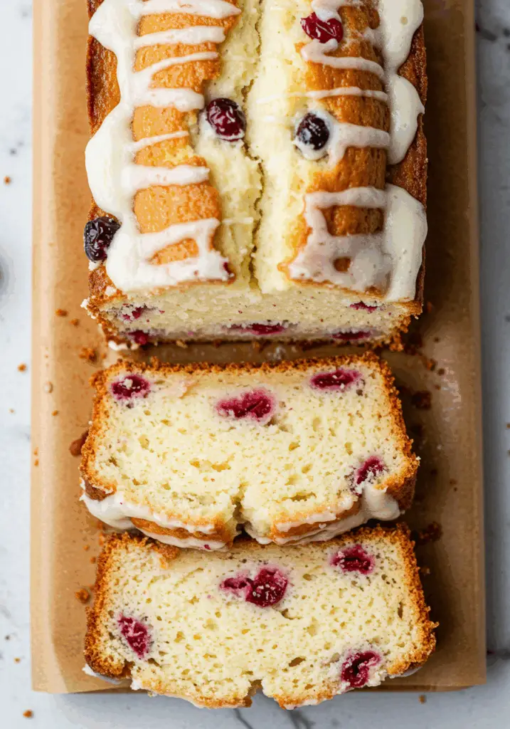 Cream Cheese Cranberry Loaf