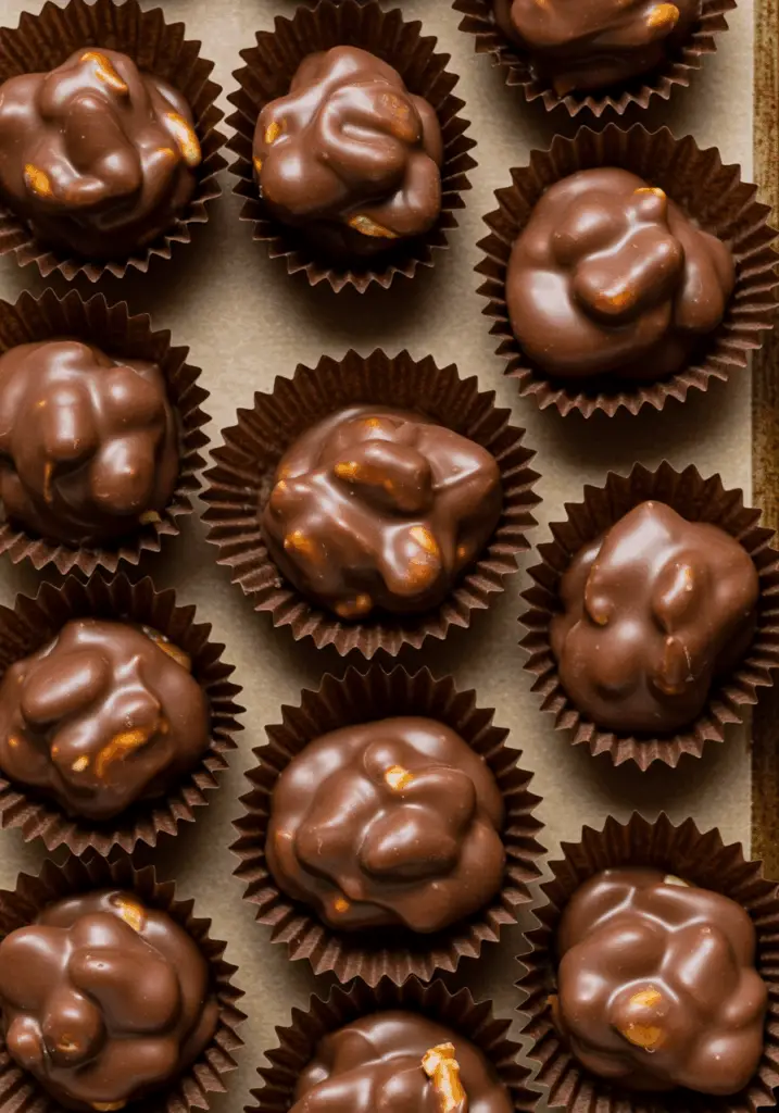 Easy Crockpot Turtles - Martharecipes