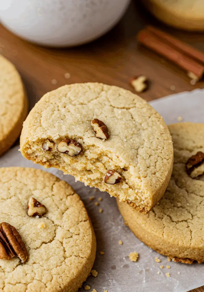 Butter Pecan Shortbread Cookies - Martharecipes