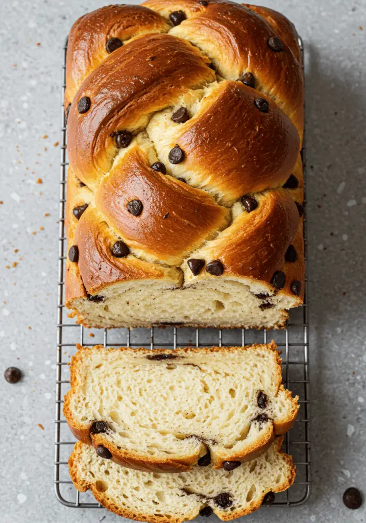 Chocolate Chip Brioche Bread - Martharecipes