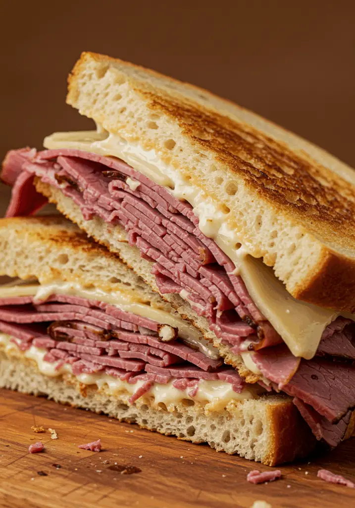 Corned Beef Reuben Sandwich - Martharecipes