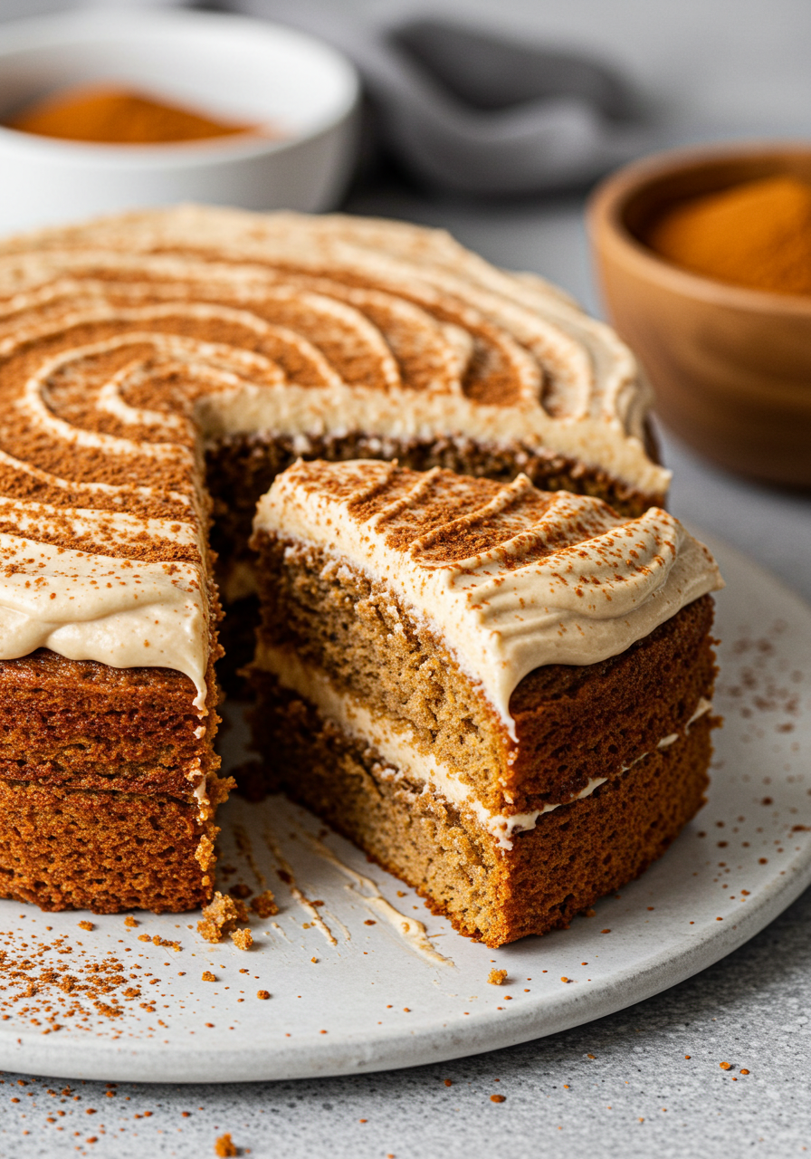 Chai Spice Cake with Cream Cheese Frosting - Martharecipes
