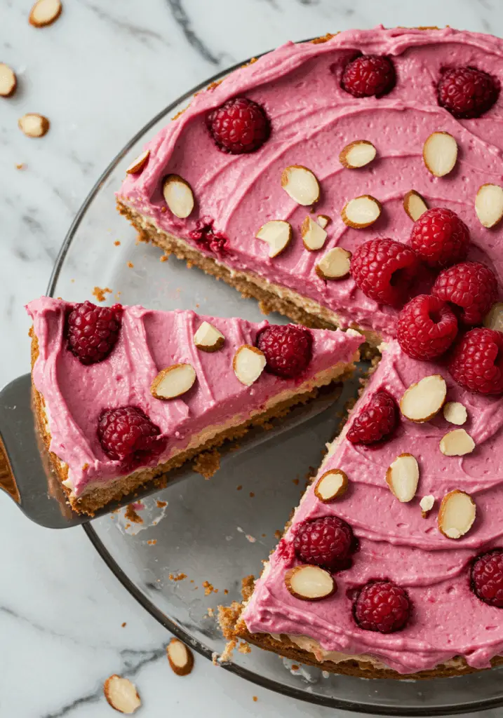 Almond Raspberry Cake