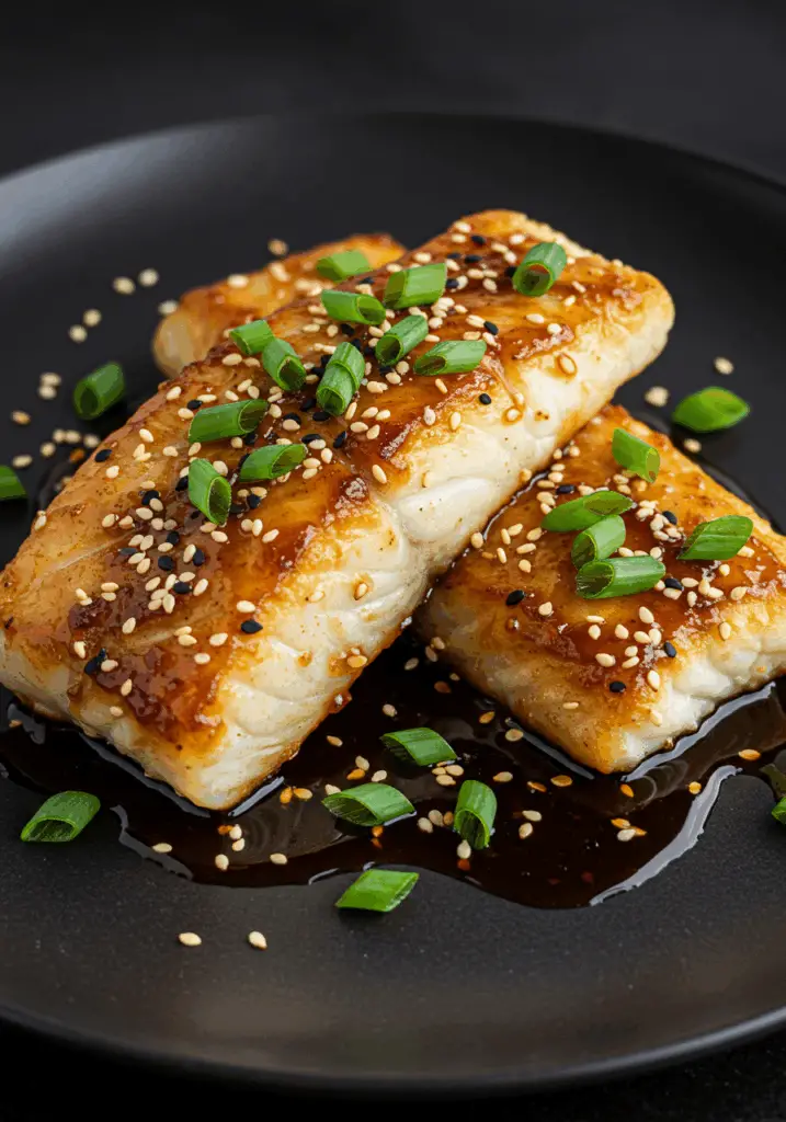Easy Ginger Soy Cod - Martharecipes