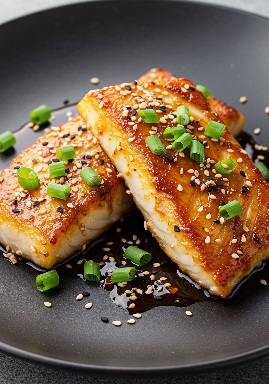 Easy Ginger Soy Cod