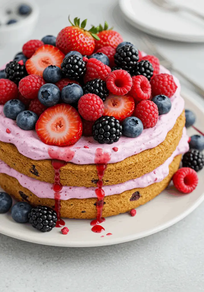 Summer Berry Cake