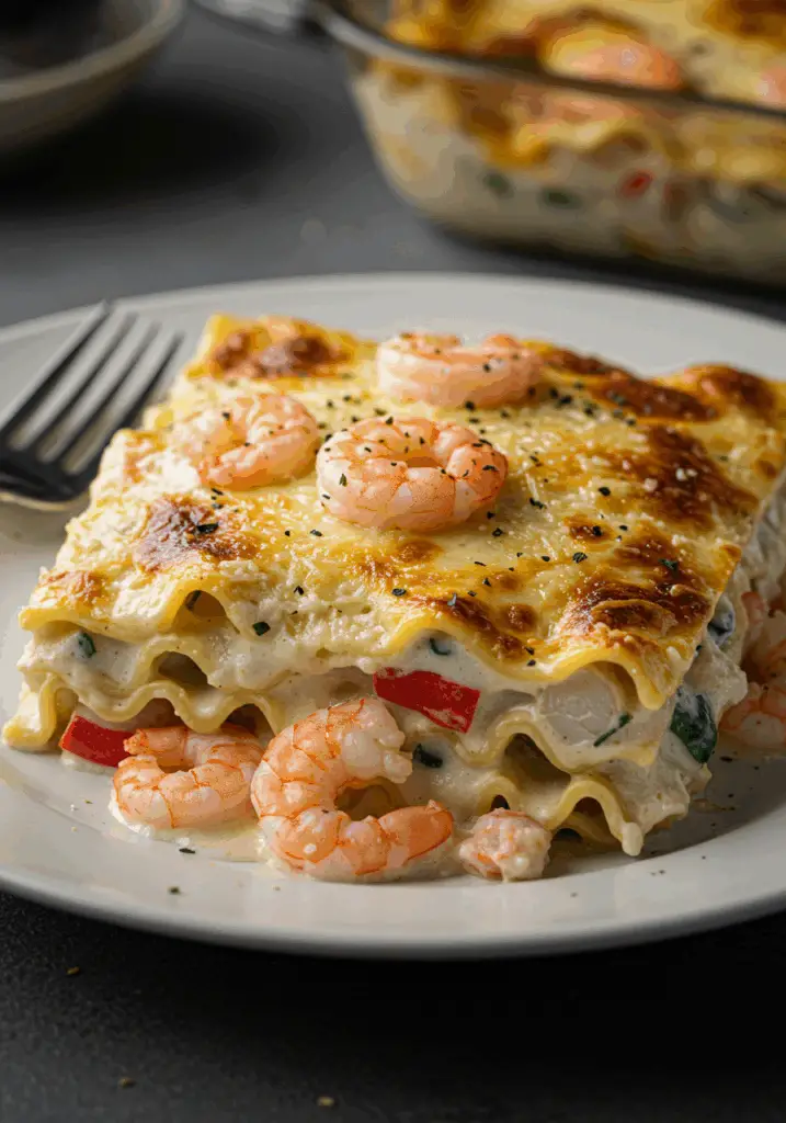 Seafood Lasagna with Shrimp & Crab - Martharecipes