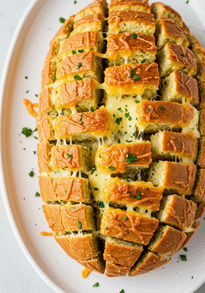 Hasselback Cheesy Bread