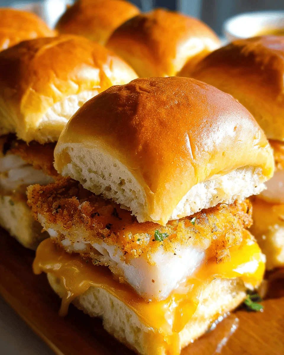Savory Fish Sliders