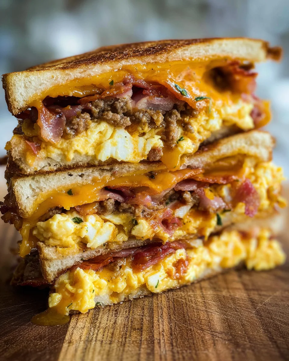 Breakfast Grilled Cheese