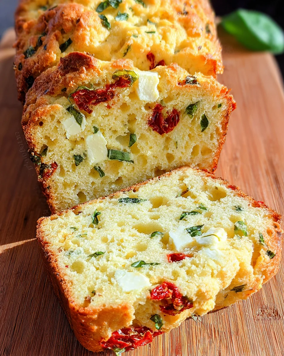 Caprese Quick Bread