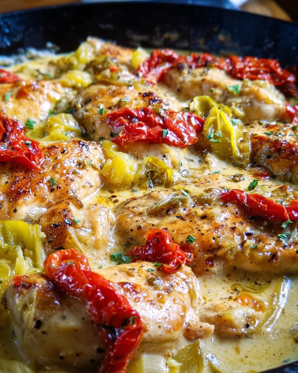 Creamy Pepperoncini Chicken