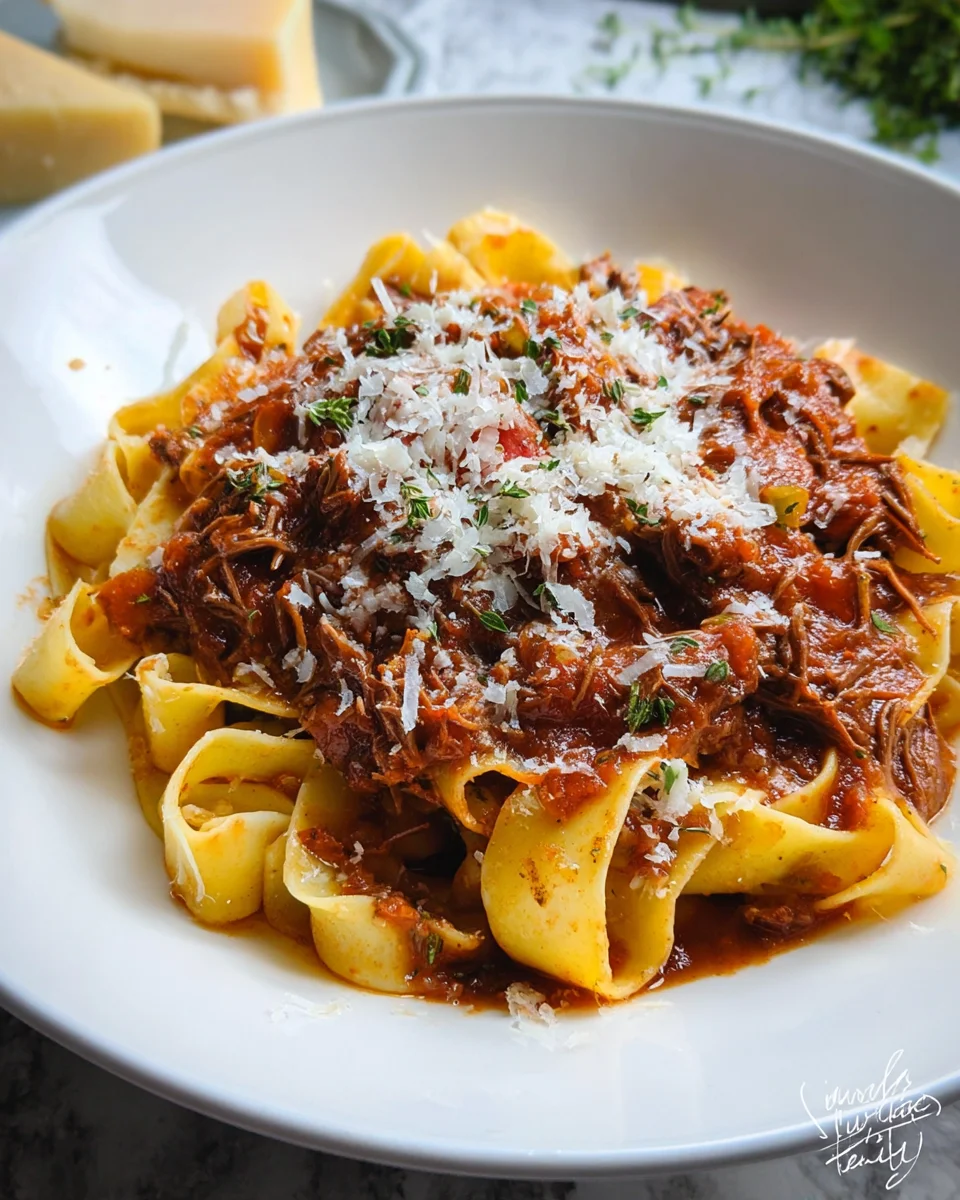 Crockpot Beef Ragu