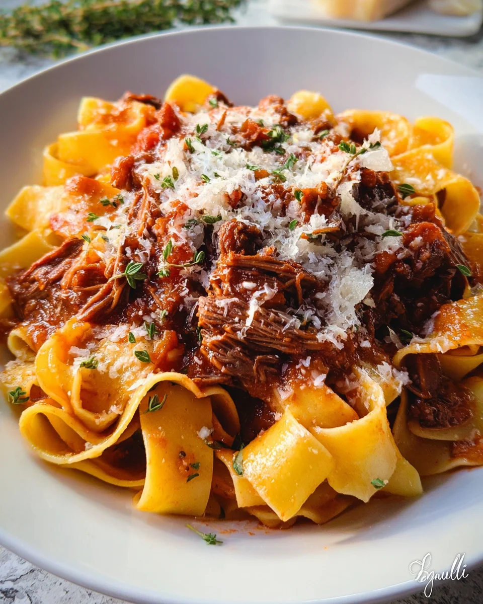 Crockpot Beef Ragu