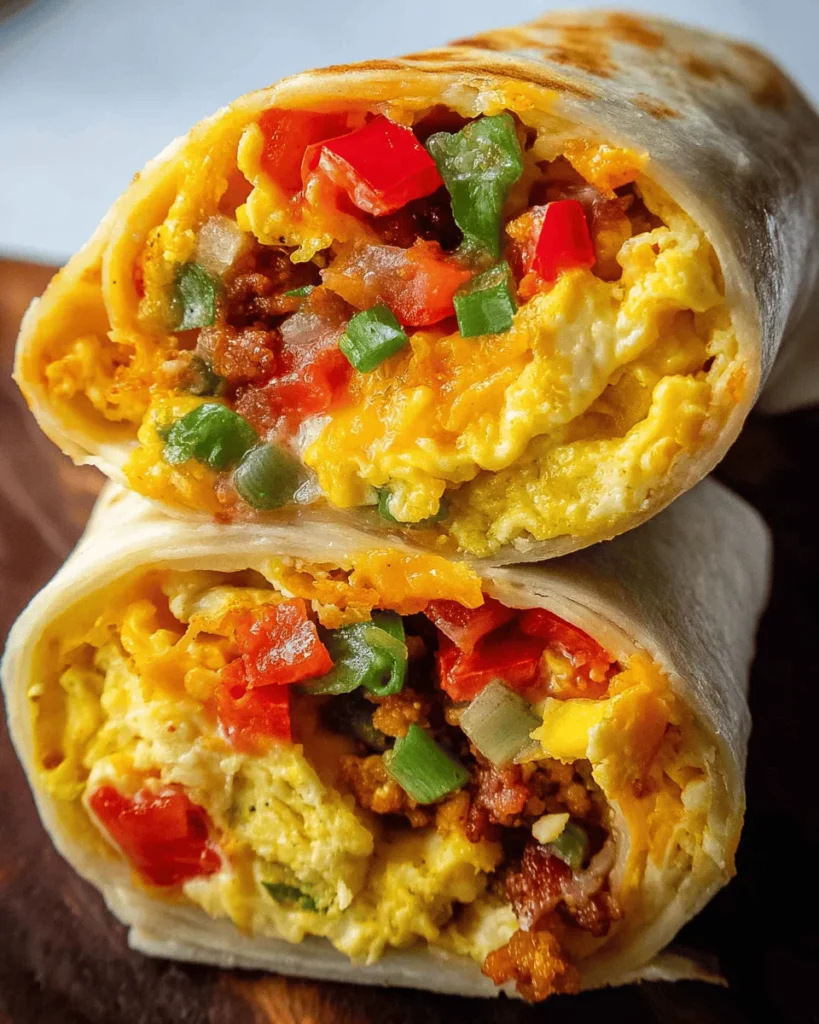 Frozen Breakfast Burritos