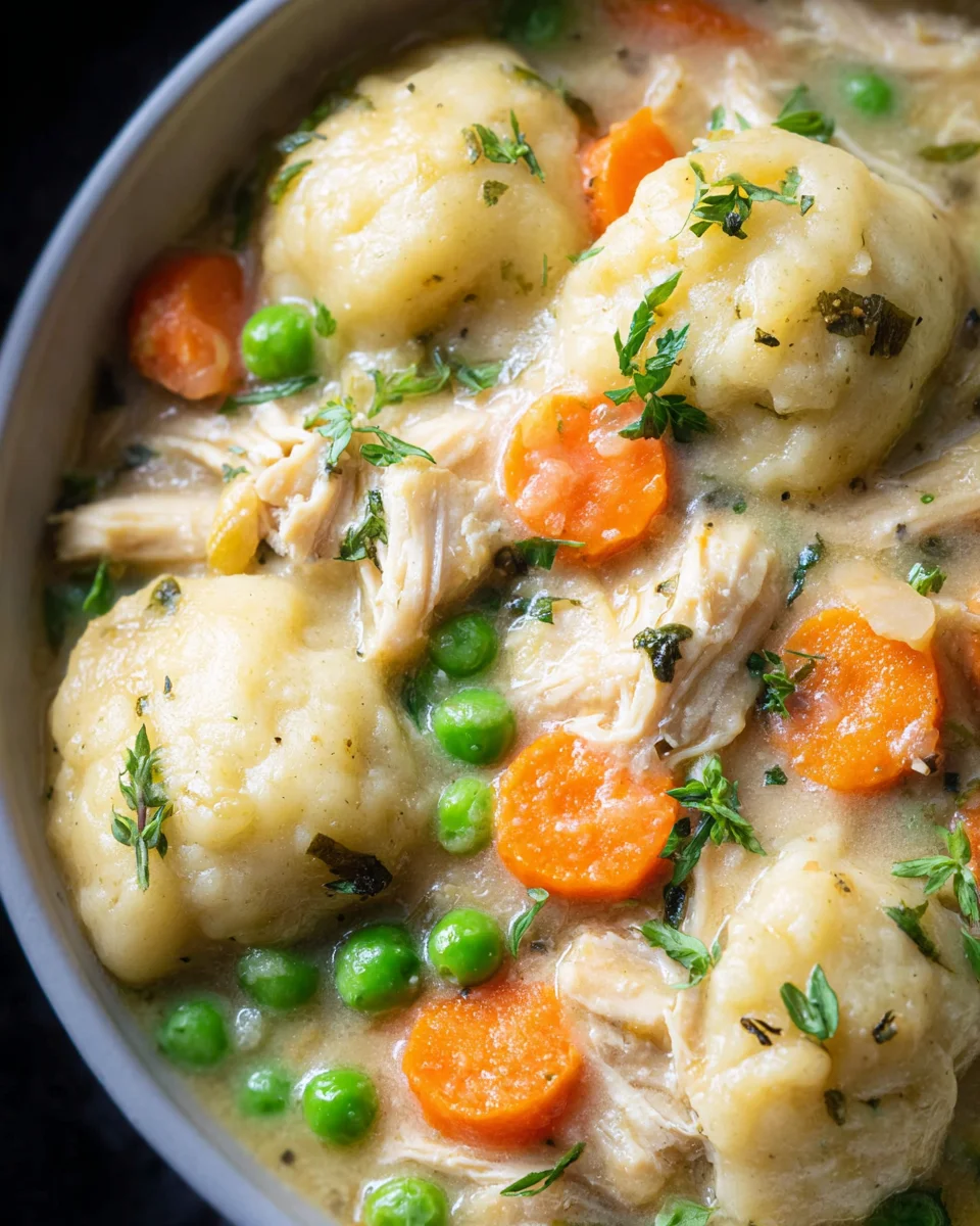 Instant Pot Chicken and Dumplings