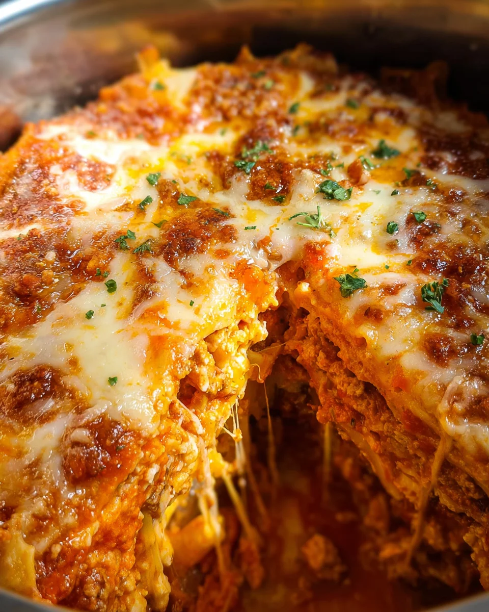Instant Pot Lasagna