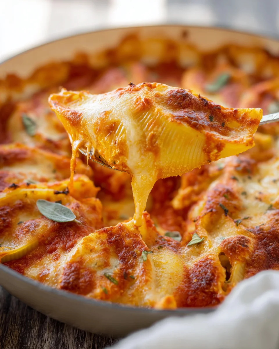 Pumpkin Ricotta Stuffed Shells