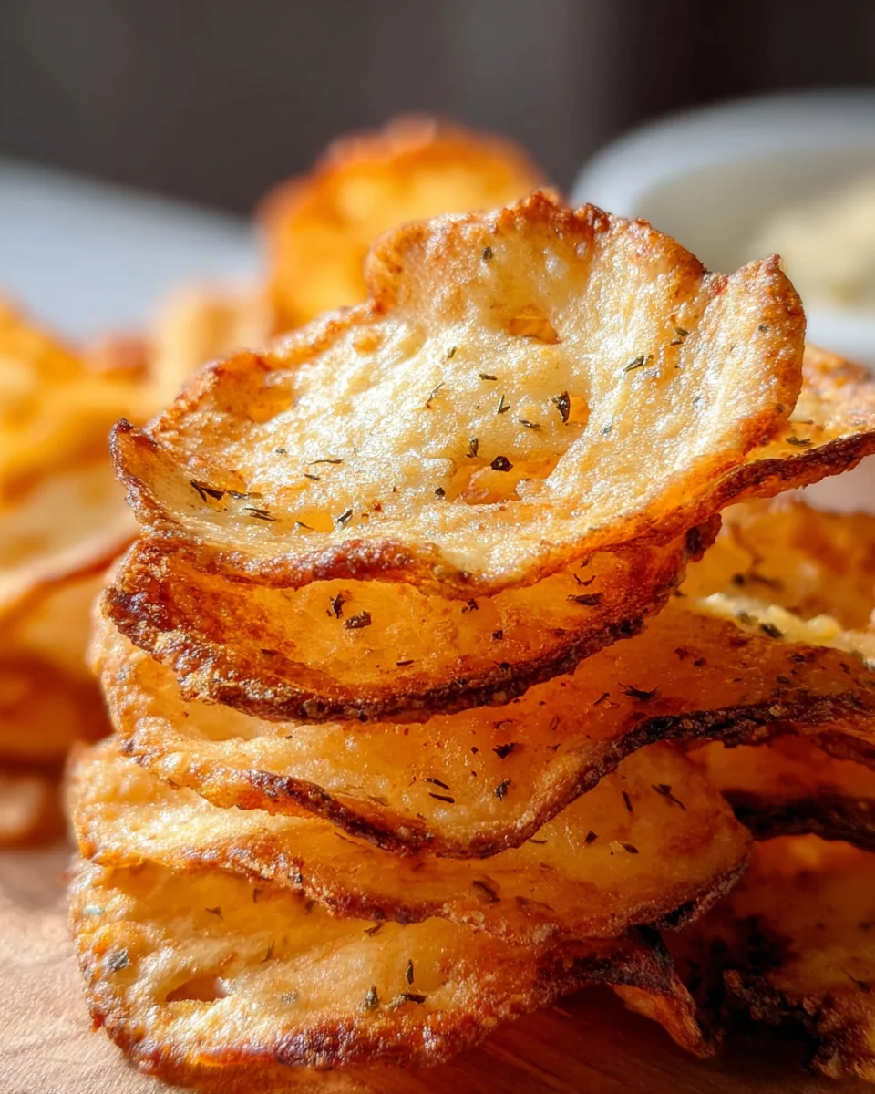 Cottage Cheese Chips