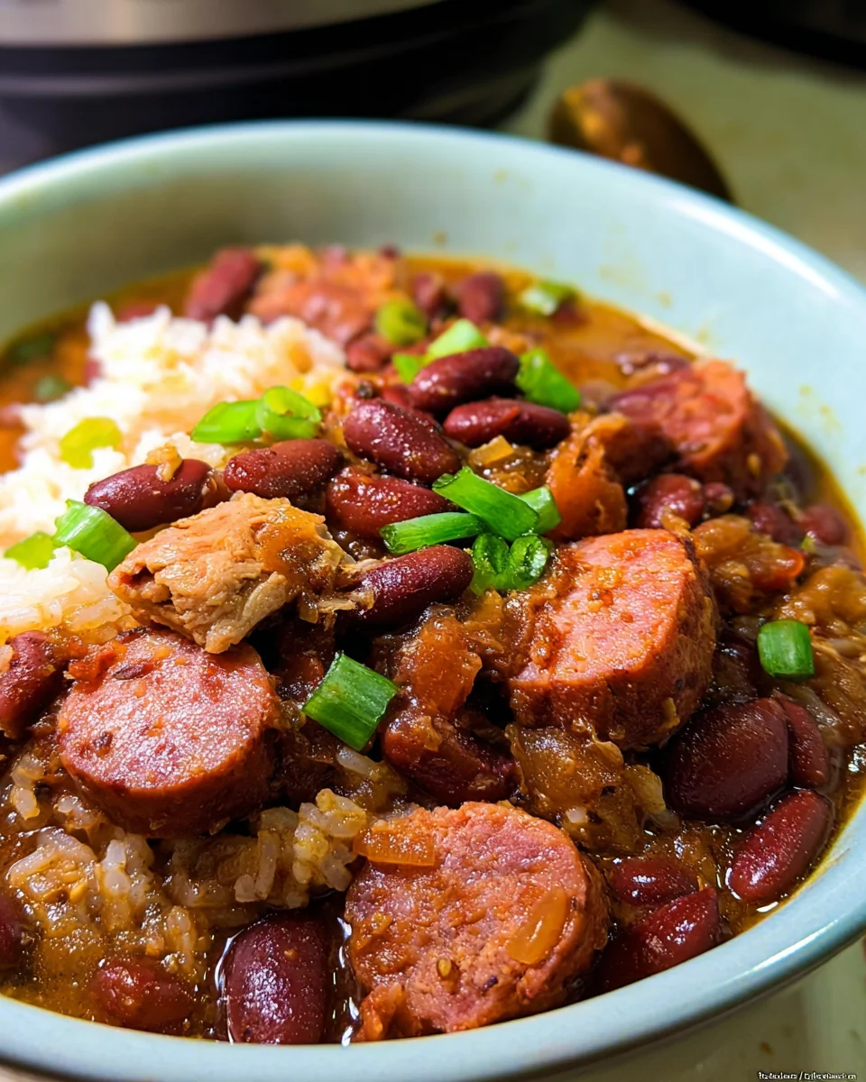 Instant Pot Red Beans and Rice