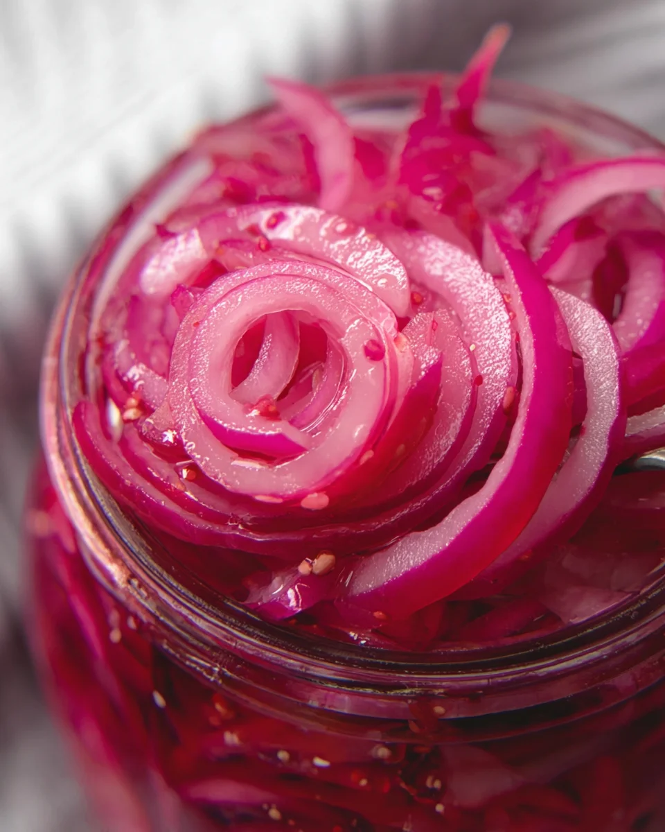 Quick Pickled Red Onions