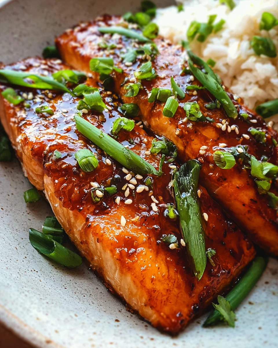 Air Fryer Teriyaki Glazed Salmon