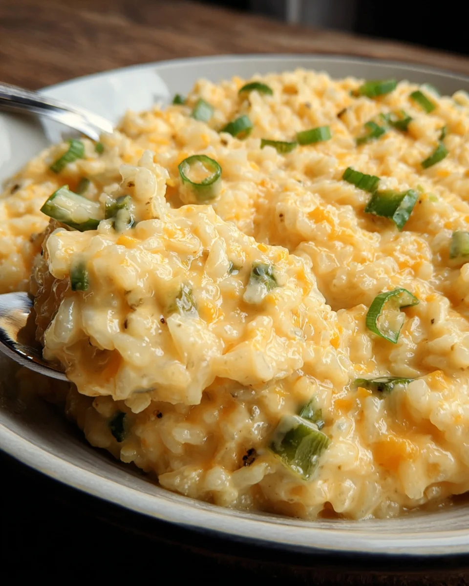 Cheesy Jalapeño Rice