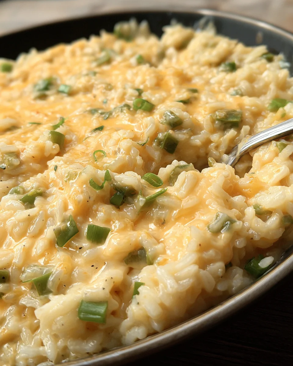 Cheesy Jalapeño Rice