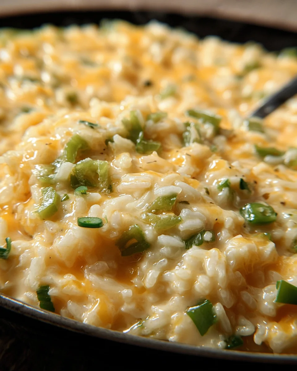 Cheesy Jalapeño Rice