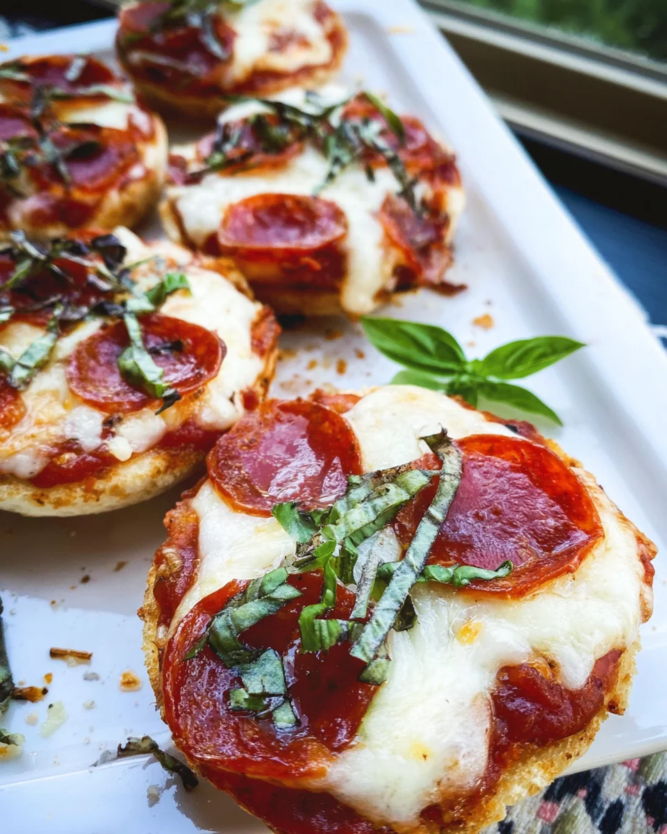English Muffin Pizzas