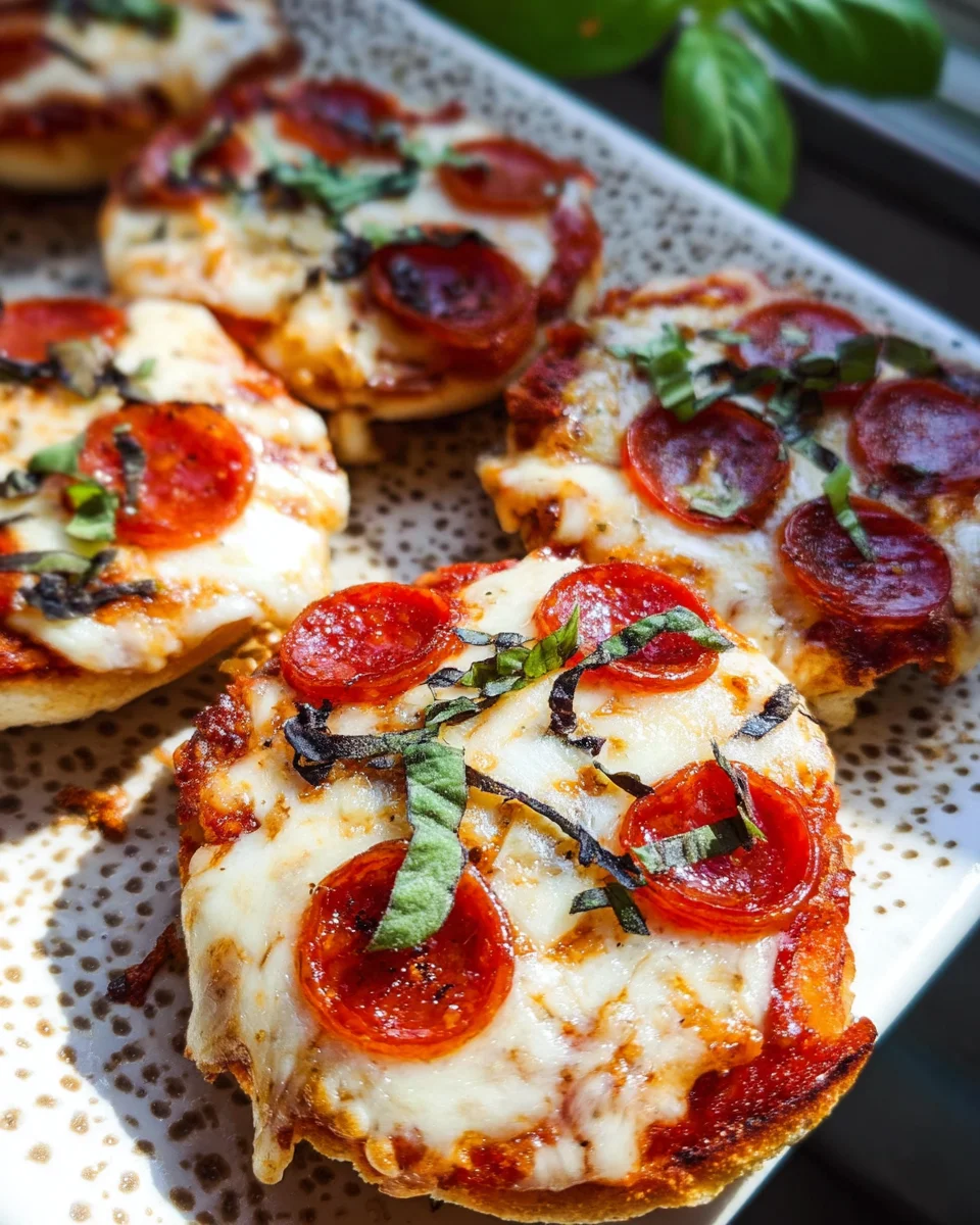 English Muffin Pizzas