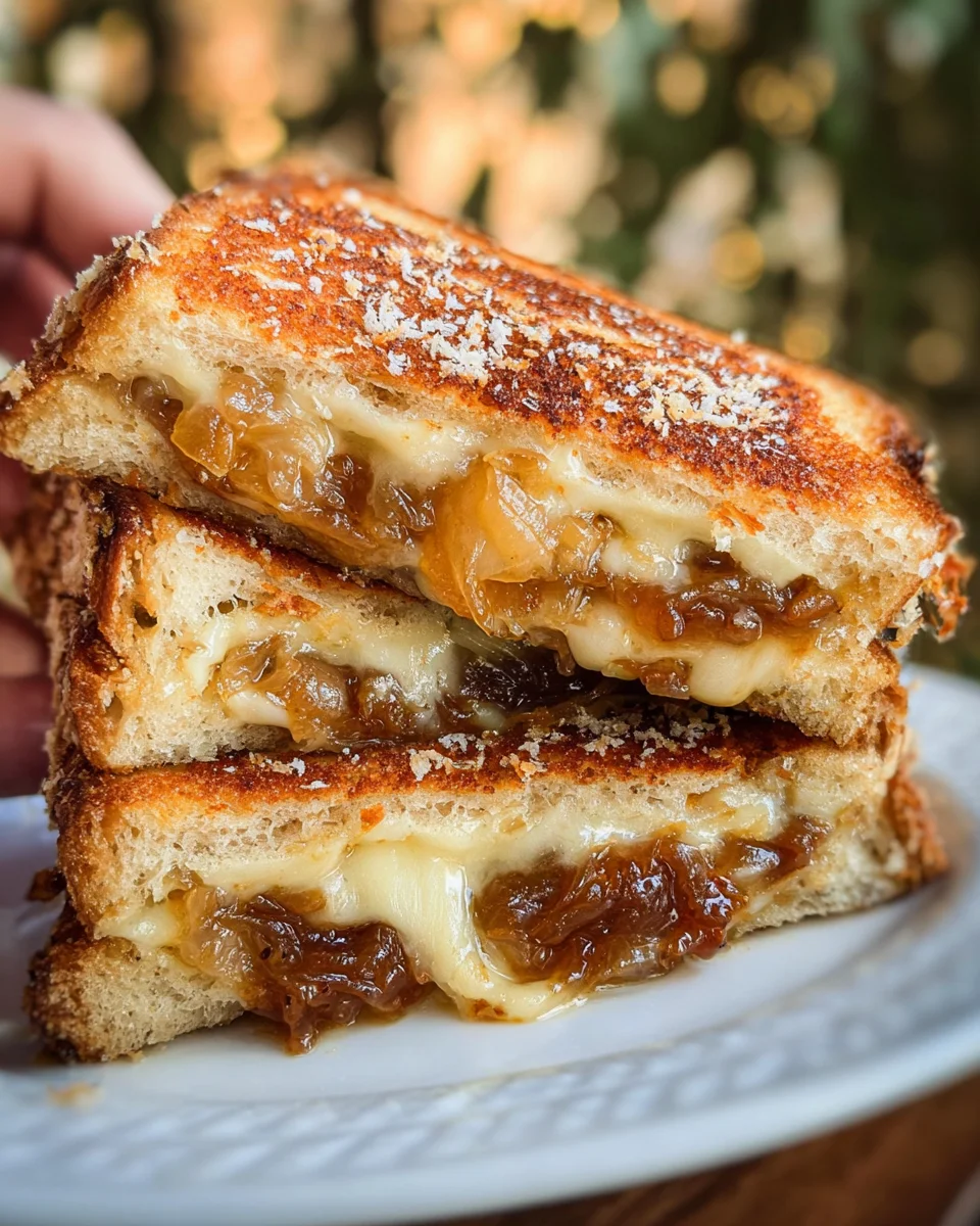 French Onion Grilled Cheese