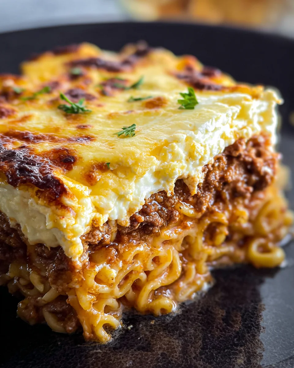 Pastitsio (Greek Lasagna)
