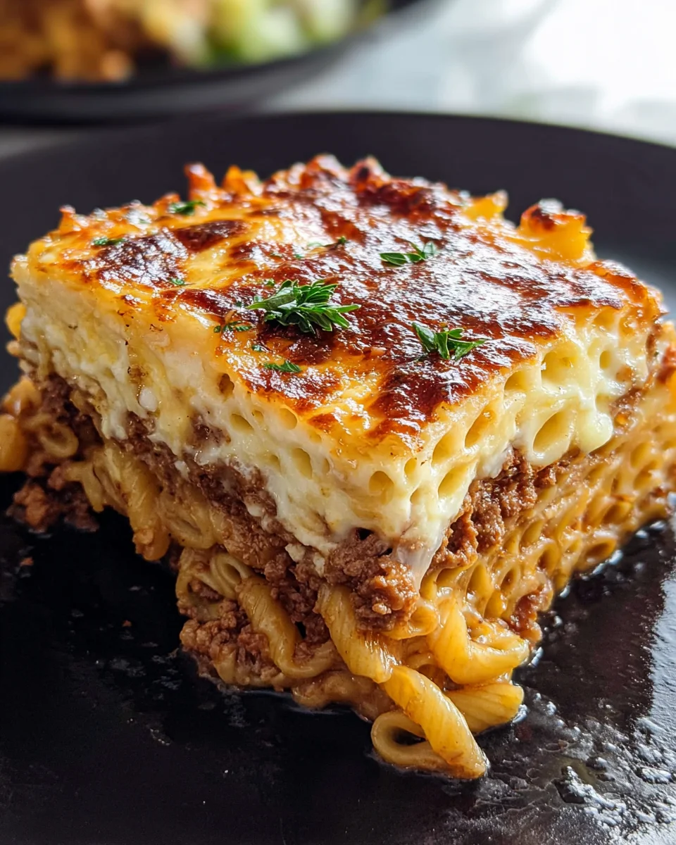 Pastitsio (Greek Lasagna)