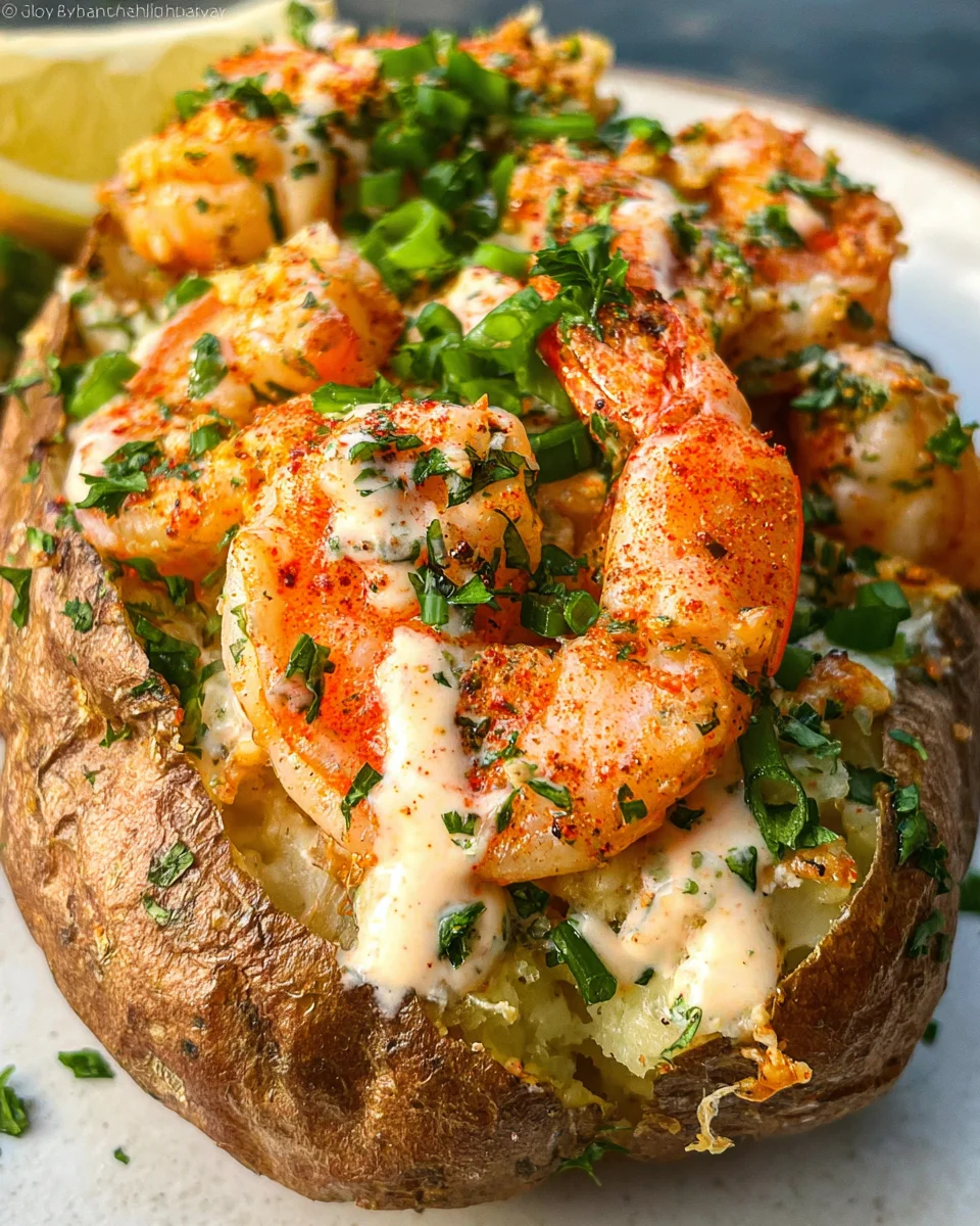 Shrimp Baked Potato